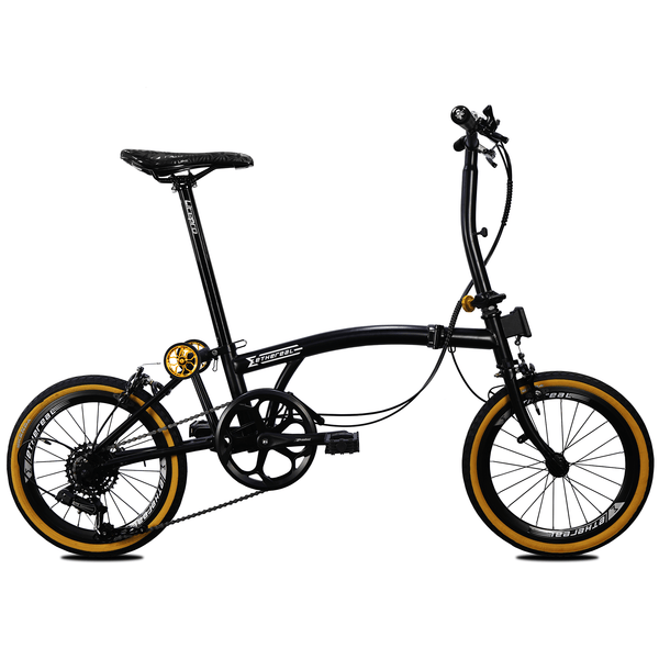 Ethereal Trifold M7 Folding Bike | 16 Inch Compact Foldable Bicycle ...